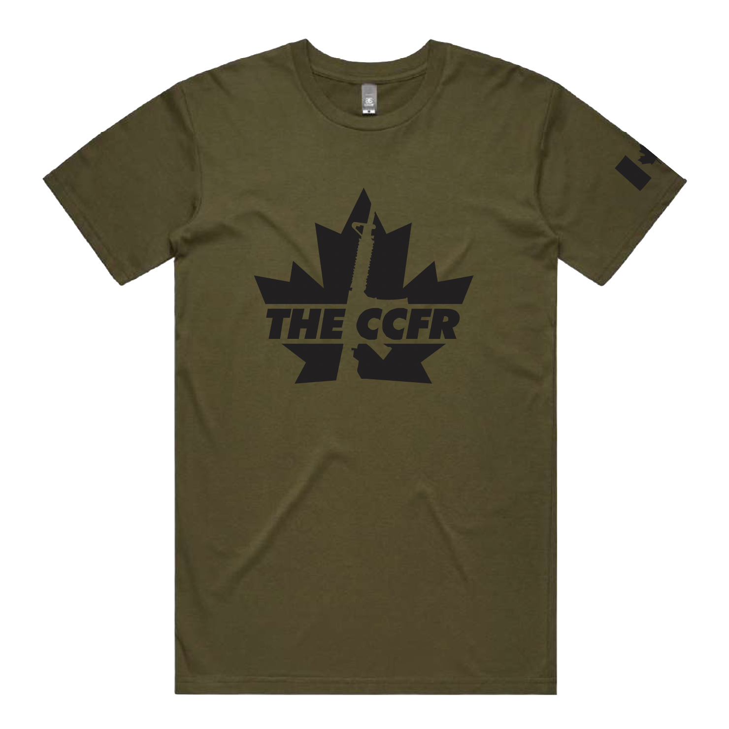 Mens CCFR Logo Tees – Canadian Coalition for Firearm Rights