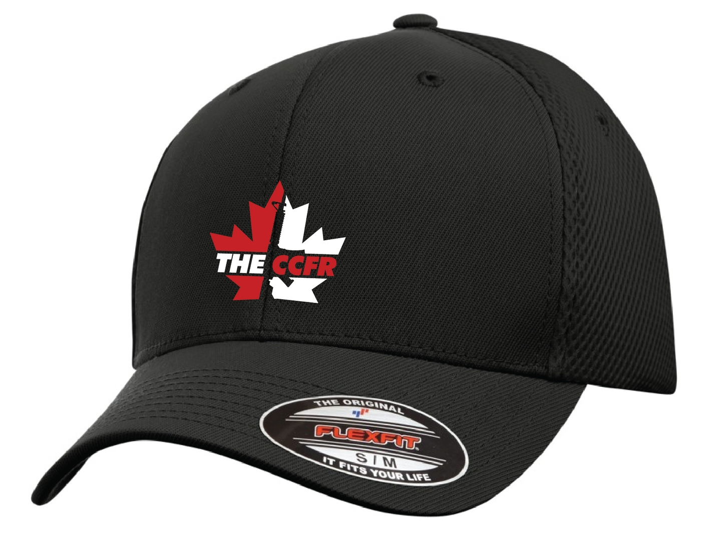 Bold CCFR Logo Flex-Fit Range Cap – Canadian Coalition for Firearm Rights